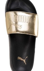 Puma | Shoes | Brand News Puma Gold Slide Sandals | Poshmark